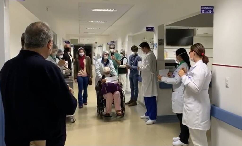 Pacientes recuperados da Covid-19 recebem alta no Hospital Madre de Dio ...